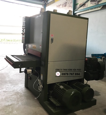 MÁY CHÀ NHÁM THÙNG TẢI NẶNG 600MM 2 TRỤC | Hùng Hòa Phát